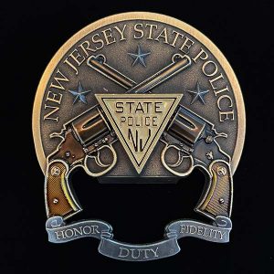 NJSP Pistol Matches Coin/Bottle Opener – Troopers United Foundation