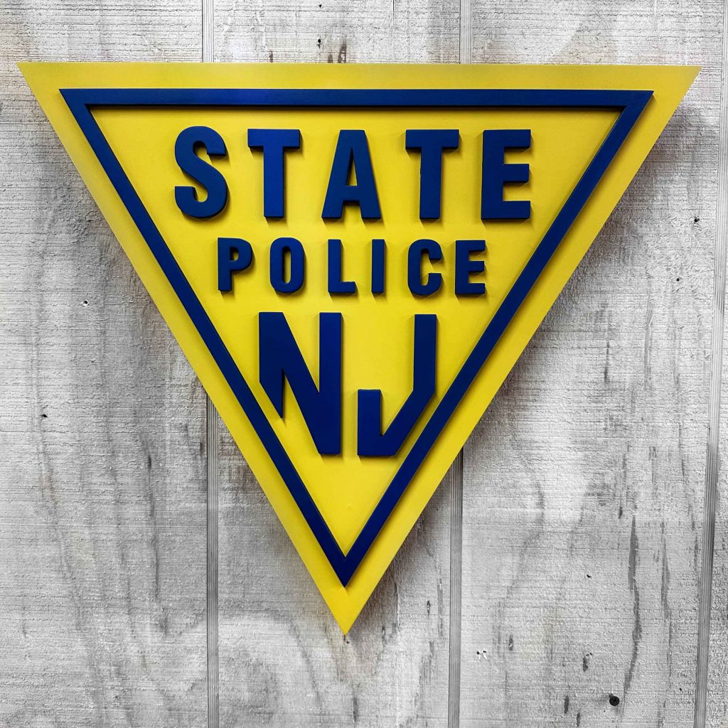 NJSP Custom Sign – Troopers United Foundation
