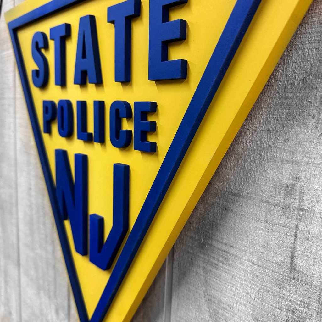 NJSP Custom Sign – Troopers United Foundation