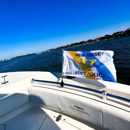 NJSP Headquarters Boat Flag – Troopers United Foundation