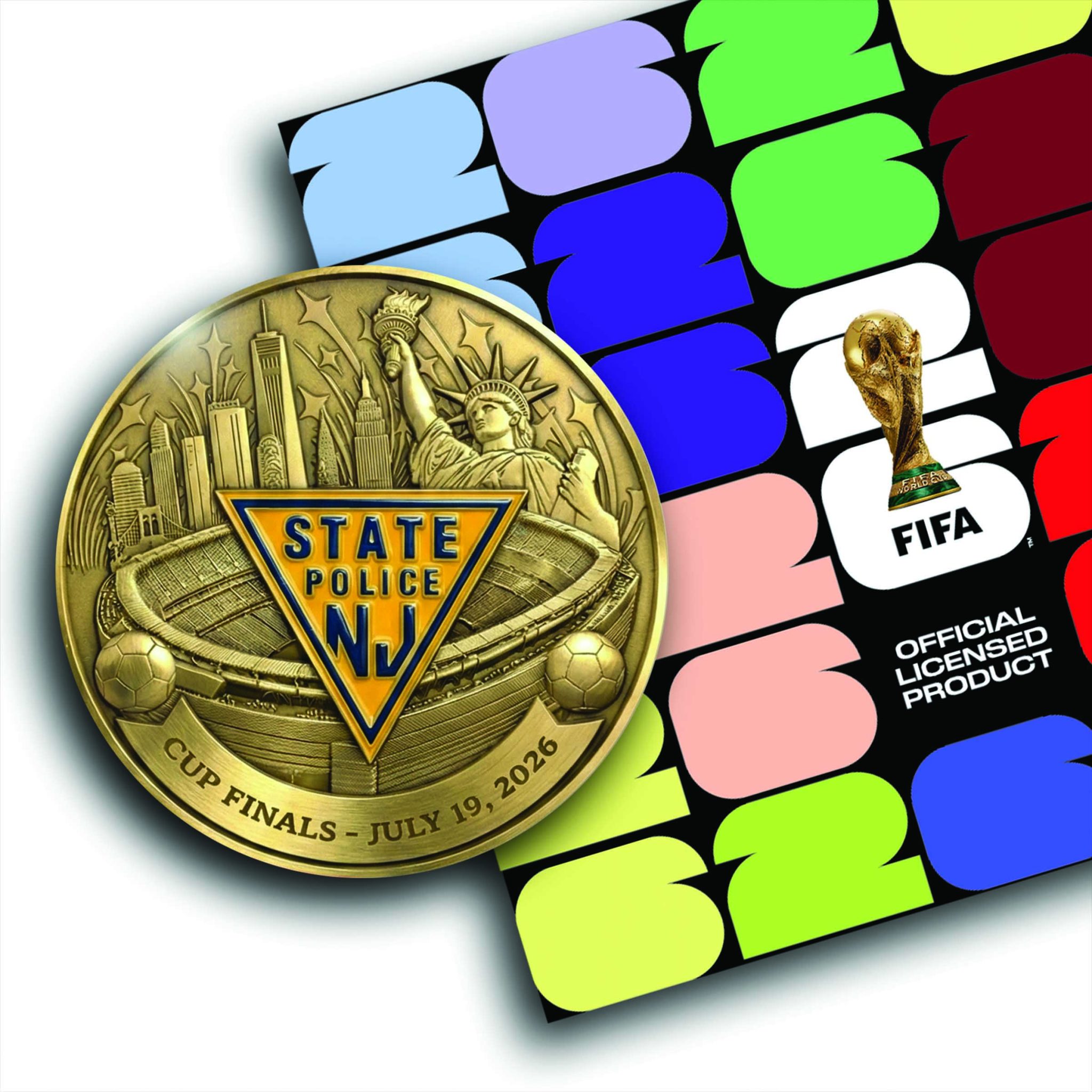 Official FIFA / NJSP Challenge Coin (PRE ORDER) – Troopers United ...